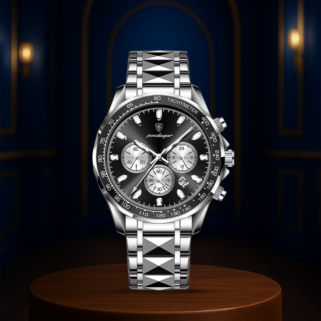 Zane | Sleek Sports Dial Statement Chrono Watch | 44.5mm – Thompson Watches