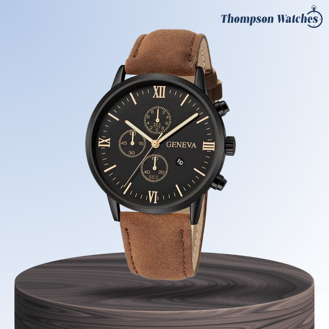 Zachary | Relaxed-Style Quartz Watch with Analog Display | 40.5mm ...