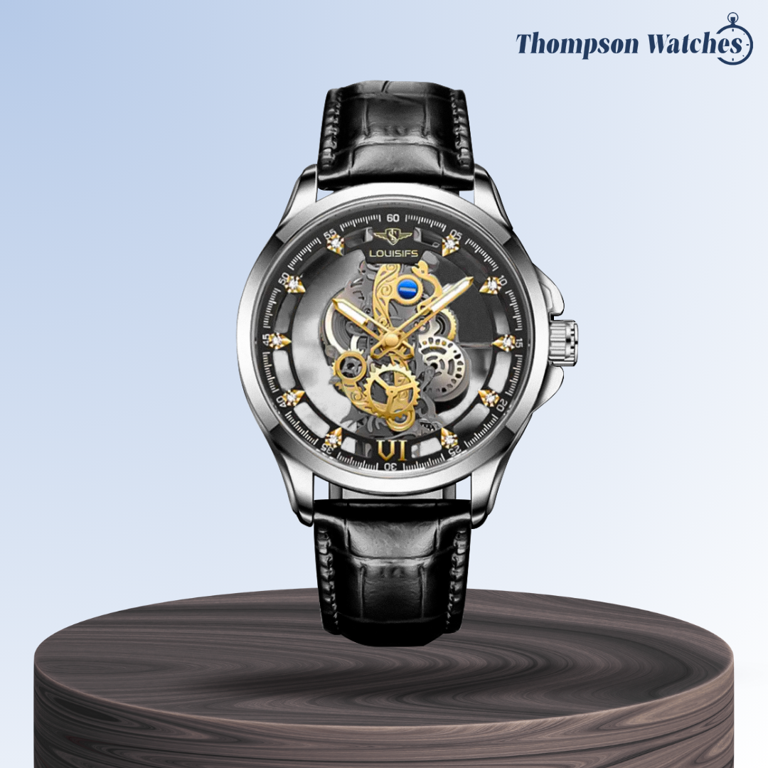 Orion | Double Sided Hollow Design Casual Business Watch | 40.5mm ...