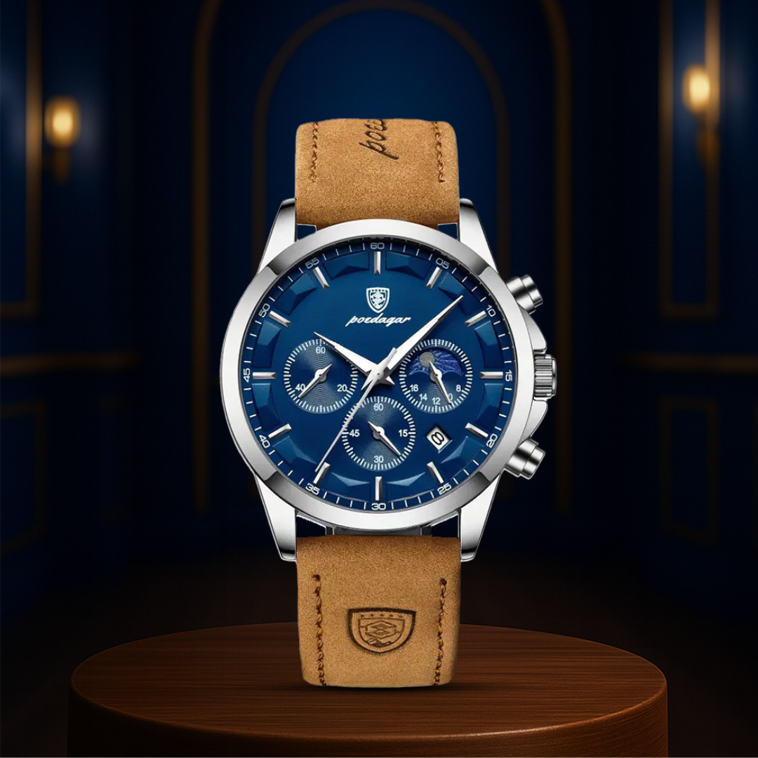Samuel | Multifunctional Chronograph Stylish Men's Watch | 42mm ...