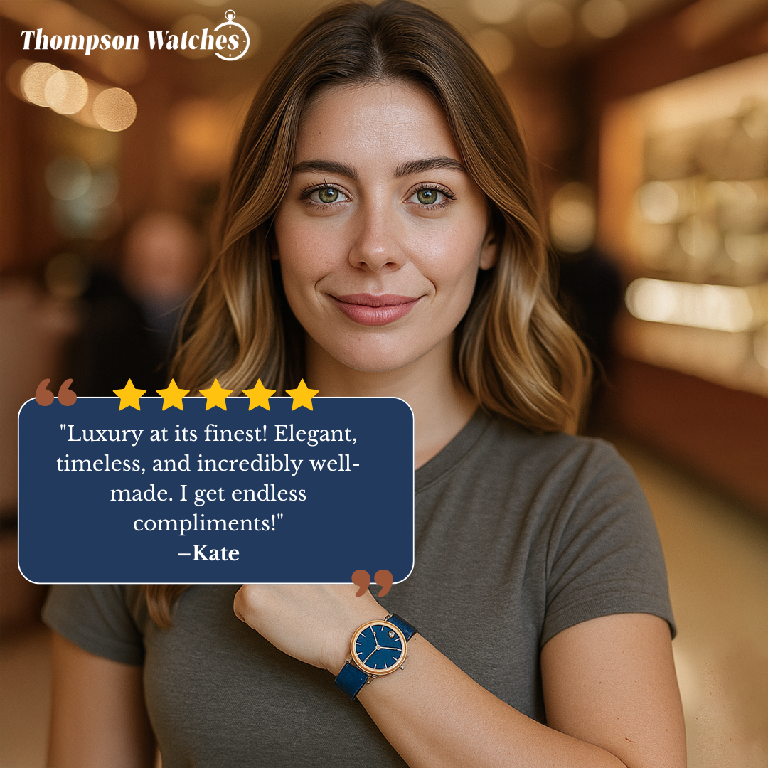 Isla | Luxury Women’s Quartz Watch | 34 mm – Thompson Watches