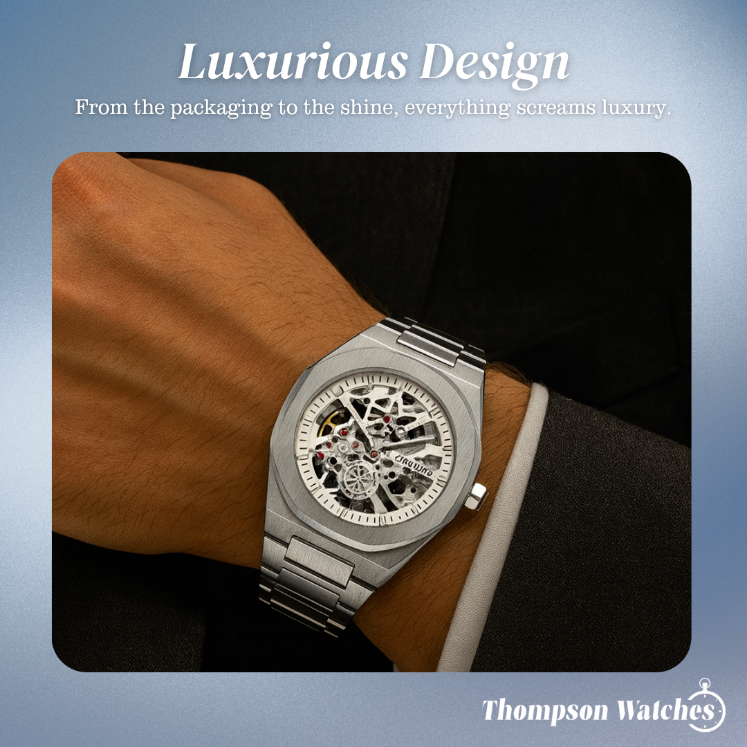 Diego | Modern Mechanical Timepiece Watch | 42mm – Thompson Watches