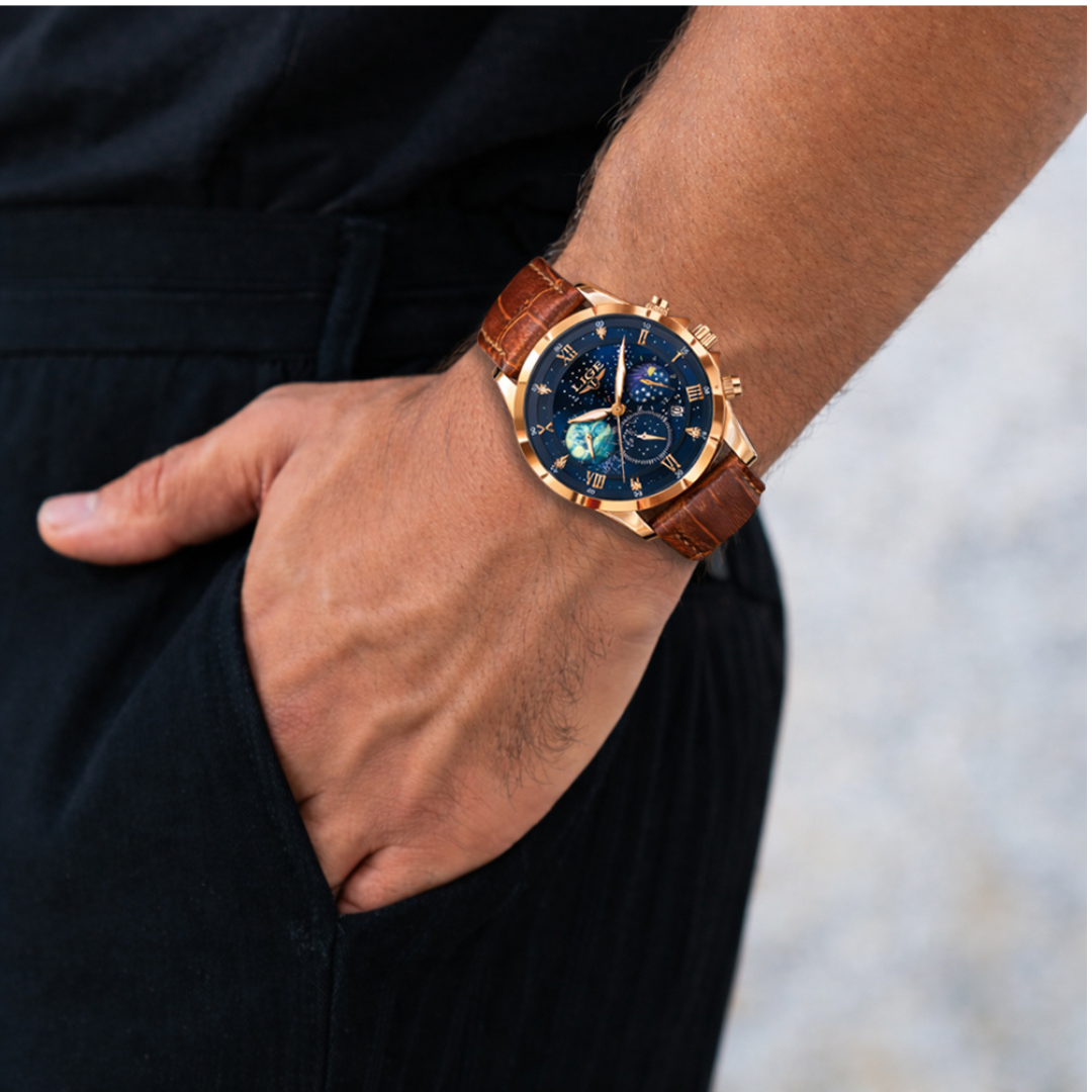 Lunaris | Eclipse Moonphase Automatic Watch | 42mm – Thompson Watches